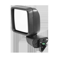 China Black Car Exterior Accessories Adjustable Rotation Outside Auxiliary Blind Spot Mirror For Jeep Wrangler for sale