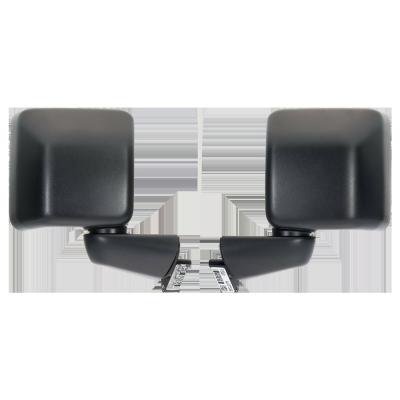 China Black Car Exterior Accessories Adjustable Rotation Outside Auxiliary Blind Spot Mirror For Jeep Wrangler for sale