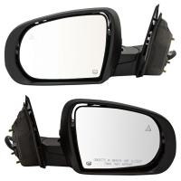 China Electric Folding Vehicle Mirror Car Exterior Mirror Outside  For Jeep Cherokee for sale