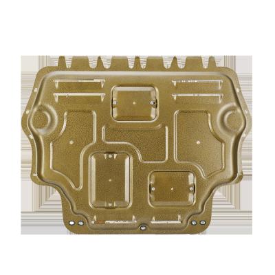 China Universal Automotive Car Exterior Accessories Heavy Duty Trouble Free Mount Black Steel Skid Plates For Car Protection for sale