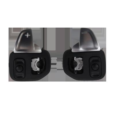 China Black Silver Wheel Accessories Jeep Wrangler Car Steering Wheel Shift Paddle for sale