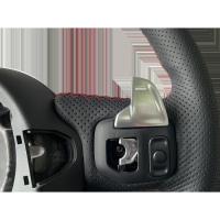 China Black Silver Wheel Accessories Jeep Wrangler Car Steering Wheel Shift Paddle for sale