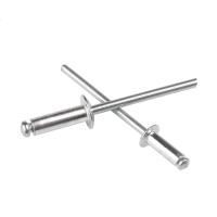 China Sliver Car Maintenance Accessories Self Plugging Open End waterproof rivets aluminum for sale