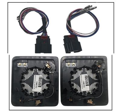 China Black Car Electronics Accessories Glass Plastic Metal Blind Side Sensor System for sale