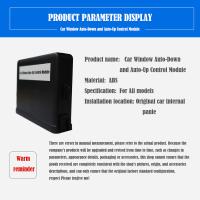 China Sensitive Automatic Power Window Roll Up Module Intelligent Quick Lock Unlocking for sale