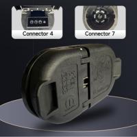China Nondestructive Black Plastic Trailer Power Kit Easy To Use And Install Trailer Kit For Jeep Wrangler for sale