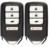 China Honda Keyless Entry Vehicle Remote Key Car Smart Key Fob 6.6*3.6CM 4 Buttons for sale