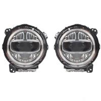 China Auto Car Parts Auto Lighting System 12 Volt Cars Led Lens Fog Light Driving Lights Compatible with Jeep Wrangler for sale