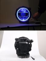China Auto Car Parts Auto Lighting System 12 Volt Cars Led Lens Fog Light Driving Lights Compatible with Jeep Wrangler for sale