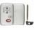 China 15*5*3CM Remote Vehicle Starter System Car Smart Key  Keyless Entry System for sale