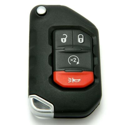 China 5pcs 6 Buttons Jeep Wrangler Remote Car Smart Key Mopar Performance Parts for sale