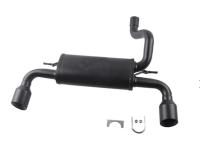 China 5pcs Stainless Steel Exhaust Tail Pipe Jeep Wrangler Tail Pipe Antirust Car Exterior Accessories for sale
