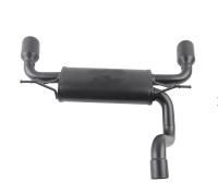 China 5pcs Stainless Steel Exhaust Tail Pipe Jeep Wrangler Tail Pipe Antirust Car Exterior Accessories for sale
