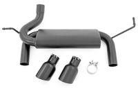 China 5pcs Stainless Steel Exhaust Tail Pipe Jeep Wrangler Tail Pipe Antirust Car Exterior Accessories for sale