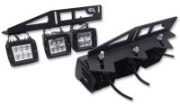 China Lower Bumper Ford Raptor LED Fog Light Kit 120W 36V Black for sale