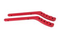 China Red Black Steel Grab Handles Kit Car Interior Accessories For 07-18 Wrangler for sale