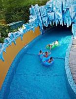 China 100-600 Meters Length Ice World Water Park Lazy River Water Ride for sale