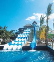 China 5-10m Height Aqua Water Slide For Hotel Park Fun Weather Resistance for sale