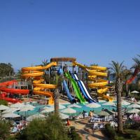 China 500 Riders Aqua Park Big Water Slide Tobogan Water Slide 6-8mm Thickness for sale