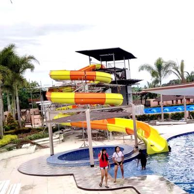 China Weather Resistance Aqua Park Water Slide Commercial Attractive Design for sale