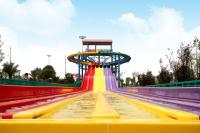 China Racing Water Slide Adventure Ride For Families And Friends With Exciting Twists for sale