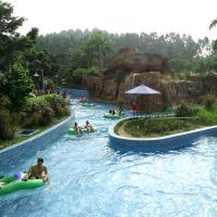 China OEM 200 People Relaxing Lazy River Water Ride With Relaxing Waterfalls And Caves for sale