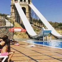 China Professional  Fly Skip Custom Water Slide Aqua Tobogan For Fun Splashing Features for sale