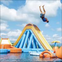 China Hot Welding Inflatable Water Park Customized Size for sale