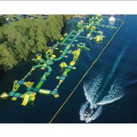China Customizable Theme Inflatable Water Park 1 Year Warranty for sale
