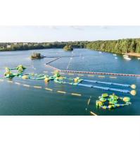 China Customizable Theme Inflatable Water Park 1 Year Warranty for sale