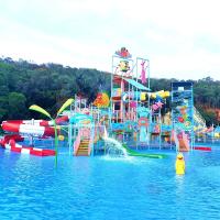 China Customization Upon Request Interactive Water Play Equipment with 114mm Pole for sale