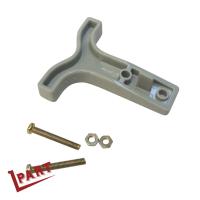 China Electric Pallet Forklift Battery Parts 50A Charger Plug Connetor Handle Grey Color for sale