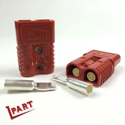 China ODM 600V Electric Forklift Battery Parts Connector SB175A Red for sale