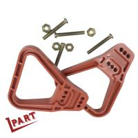 China Red Electric Forklift Charger Plug Connector Handle for 175A 350A Battery for sale