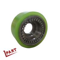China Reach Forklift 10 Inch Polyurethane Load Wheels With bearing for sale