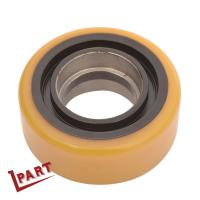 China 100mm Forklift Drive Wheel Polyurethane Roller Coaster Wheels for sale