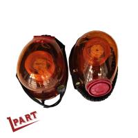 China Yellow LED Forklift Flashing Beacon Strobe Warning Light 12V-24V for sale