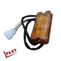 China Yellow Flashing Steering LED Forklift Lights 12-80V for sale