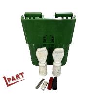 China Forklift Spare Parts Green Anderson Battery Connector SBE320 320A 150V for sale