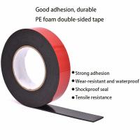 China Heavy Duty Waterproof Mounting Tape Double Sided Adhesive PE Acrylic Foam Tape 1mm 3mm 5mm for sale