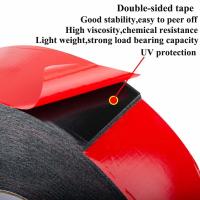 China Heavy Duty Waterproof Mounting Tape Double Sided Adhesive PE Acrylic Foam Tape 1mm 3mm 5mm for sale