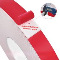 China Waterproof PE Foam Tape Double Sided Acrylic Adhesive 0.5mm-10mm Thickness for Door Window Sealing for sale