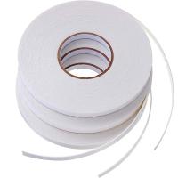 China White PE Foam Double Sided Adhesive Tape High Temperature Resistant 0.5mm-10mm Thickness for sale