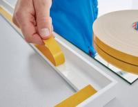 China Waterproof Double Sided PE Foam Tape 0.5mm-10mm Strong Adhesion for Glazing for sale