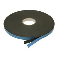 China Double Sided Self Adhesive PE Foam Tape 0.5mm to 5mm Solvent Acrylic Glue White Black for sale