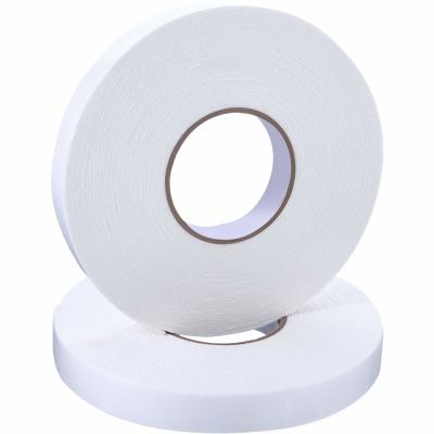 China White PE Foam Double Sided Adhesive Tape 0.8mm to 4mm Thickness Removable with Paper Liner for sale