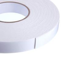 China White PE Foam Double Sided Adhesive Tape 0.8mm to 4mm Thickness Removable with Paper Liner for sale