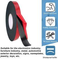 China Anti Static Polyurethane Foam Tape 0.5mm to 5mm Single Double Coated Self Adhesive PE Foam for sale