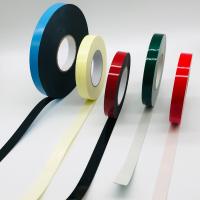 China Custom PE Foam Double Sided Tape 1mm Strong Adhesive Car Billboard Tape Black Blue Film for sale