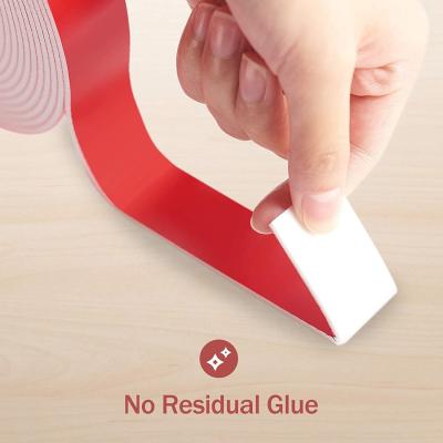 China Double Sided PE Foam Tape 1mm-10mm Thick for Automotive Mounting and Trim for sale